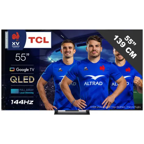 Télé led 55 pouces TCL 55C745 - Villatech
