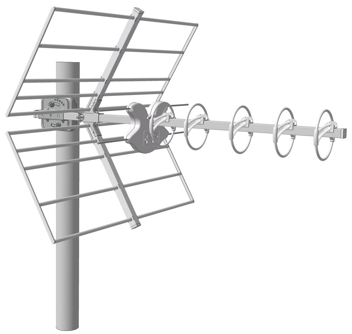 Antenne uhf FRACARRO ALPHA 5 HDLTE 700 - Villatech